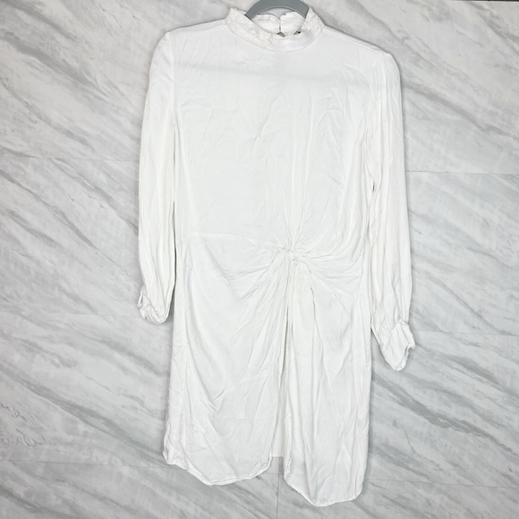 Zara | Dresses | Zara White Dress Xs | Poshmark